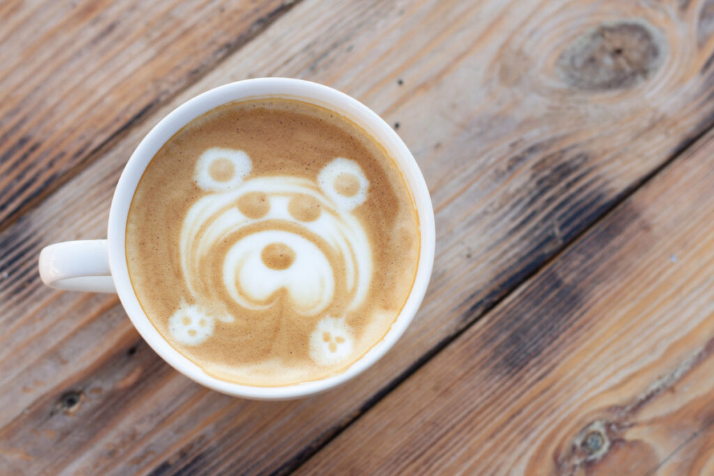 Latte Art: Bear